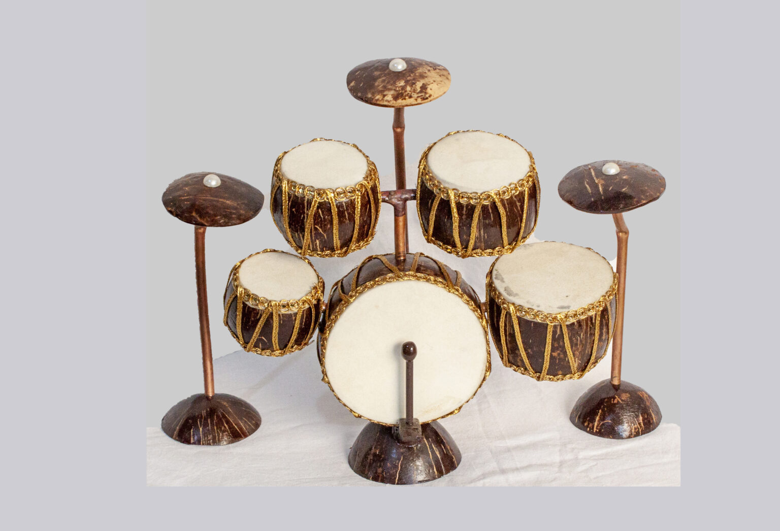 Miniature Musical Instrument Tabla, Home Decor - Srejonee